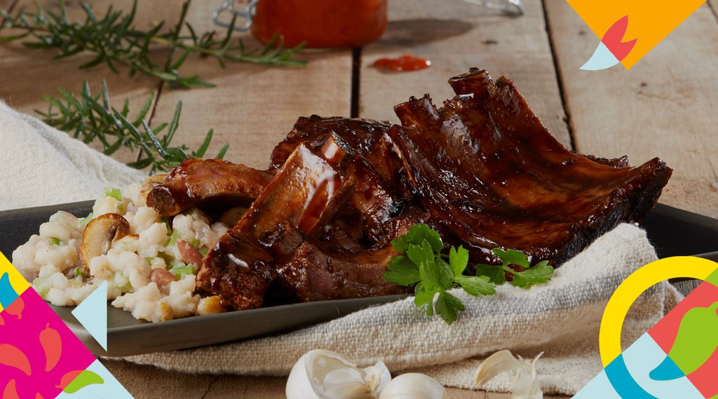 Nando's South Africa - Nkululeko Ndlovu's PERi-PERi Saucy Ribs and Samp